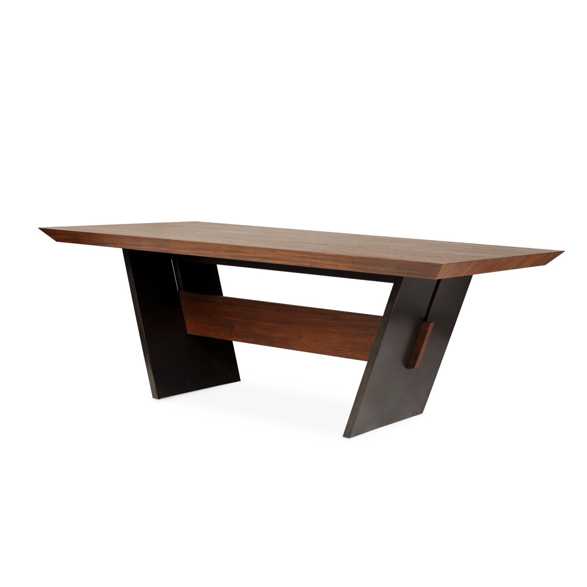 Virgil Dining - Classic Dining Table With Cross Legs | Los Angeles